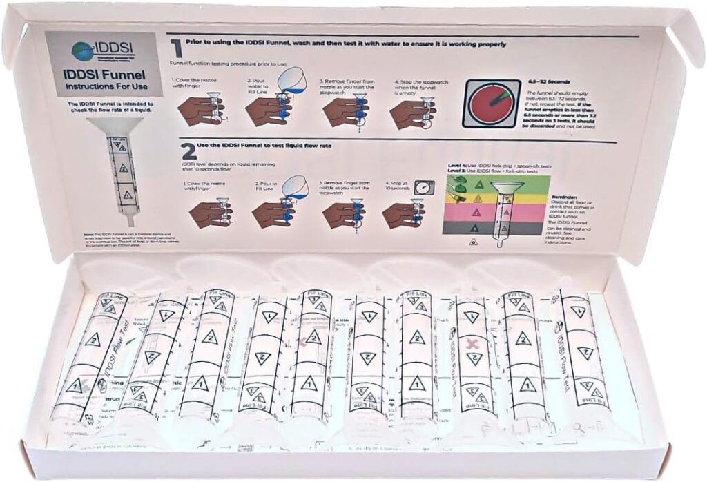 IDDSI funnel for IDDSI Flow Test - Ristosano home - foods and services ...